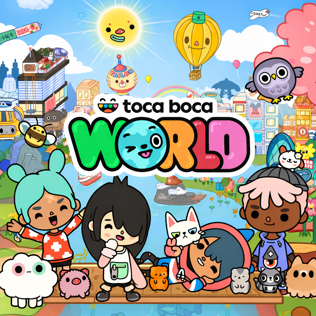 Toca Boca World - Play Free on WooGames